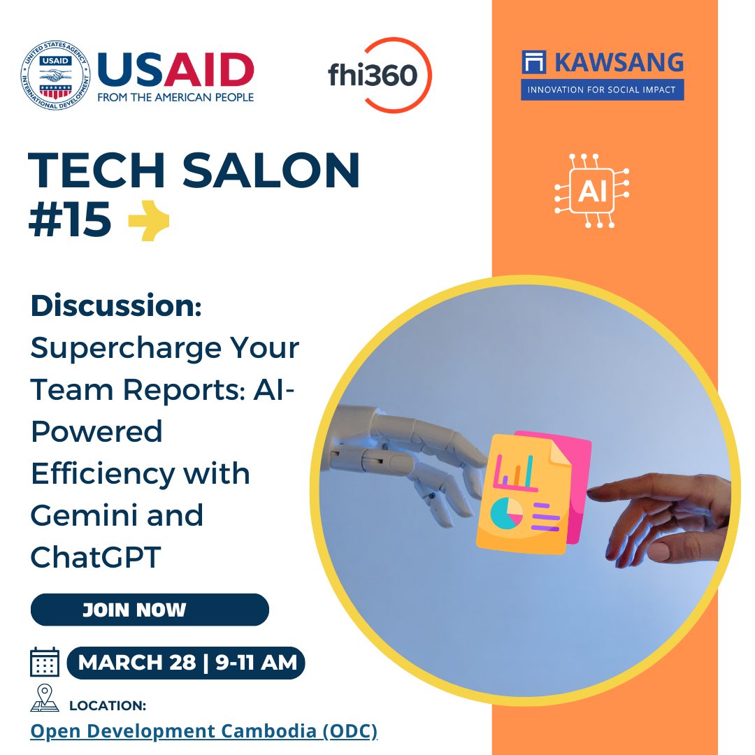 Tech Salon #15: Supercharge your team reports: AI-powered efficiency ...